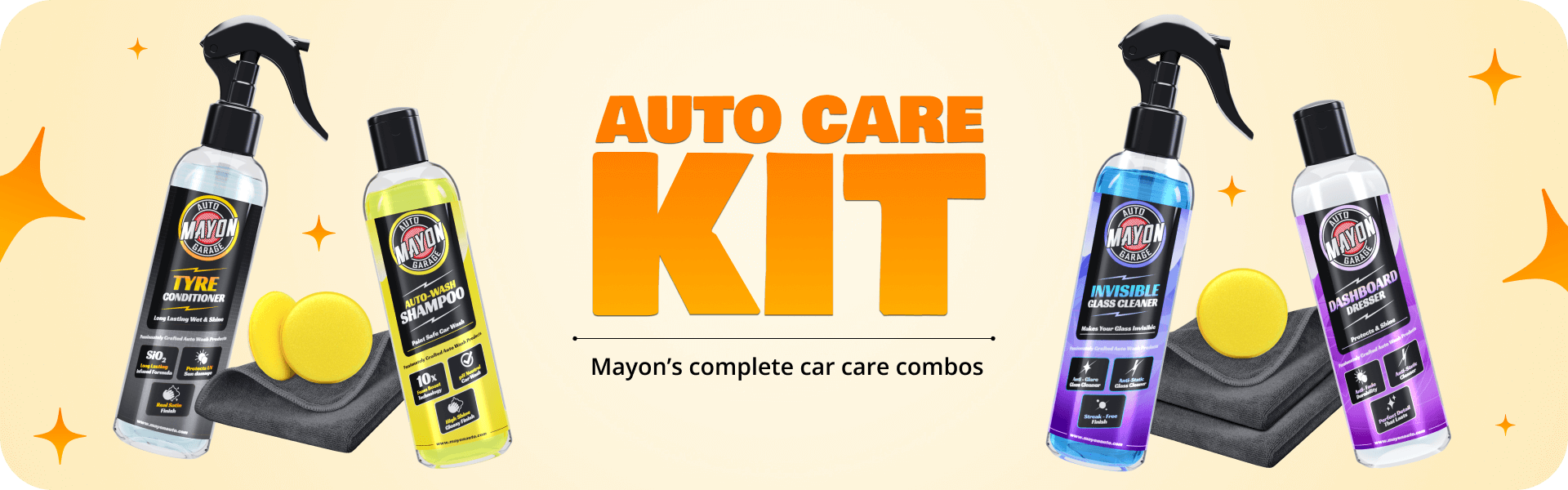 Mayon Complete Car Care Kits Interior, Exterior, Basic Kits Etc – Mayon ...