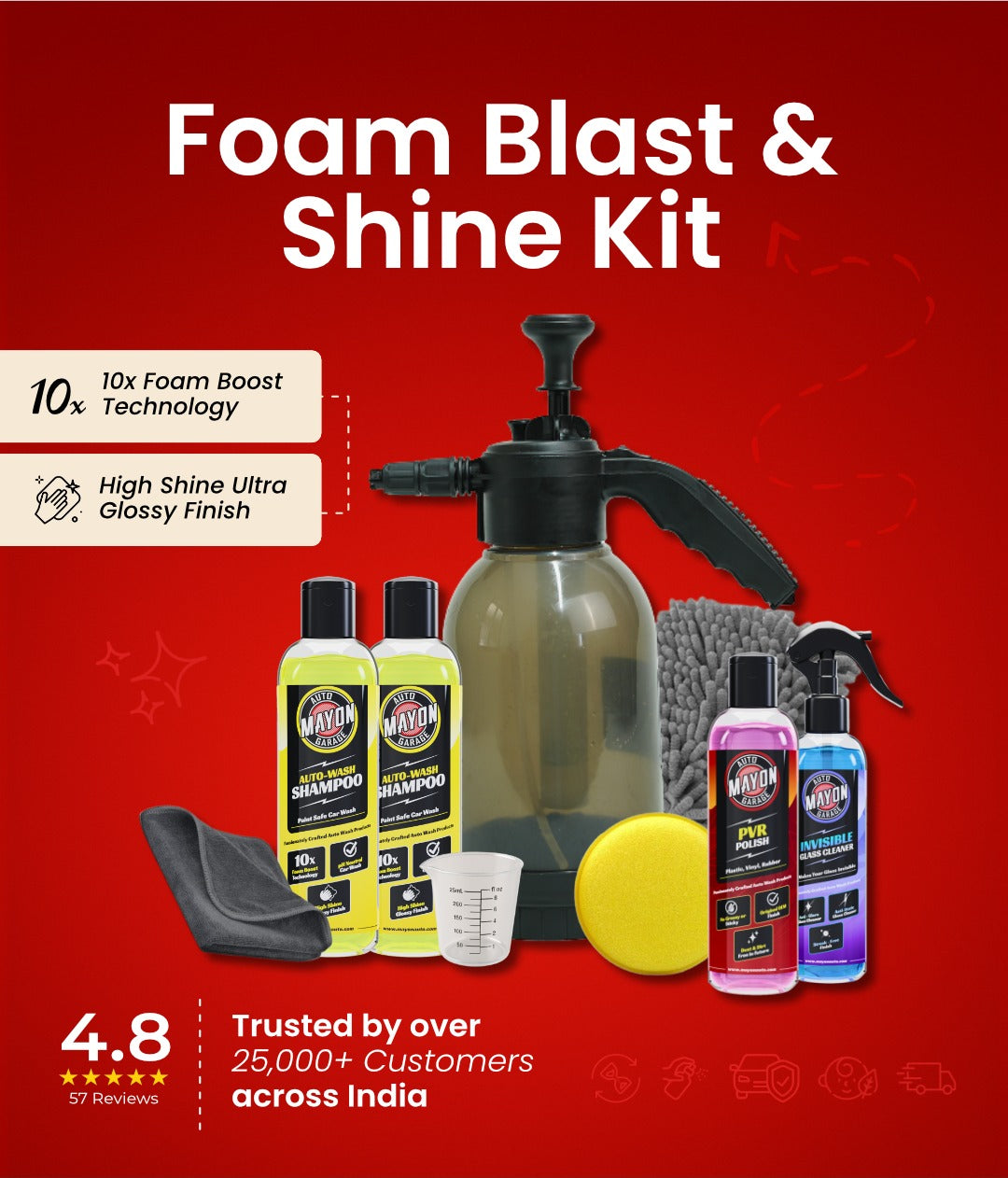 Foam Blast and Shine Kit – Mayon Auto Garage