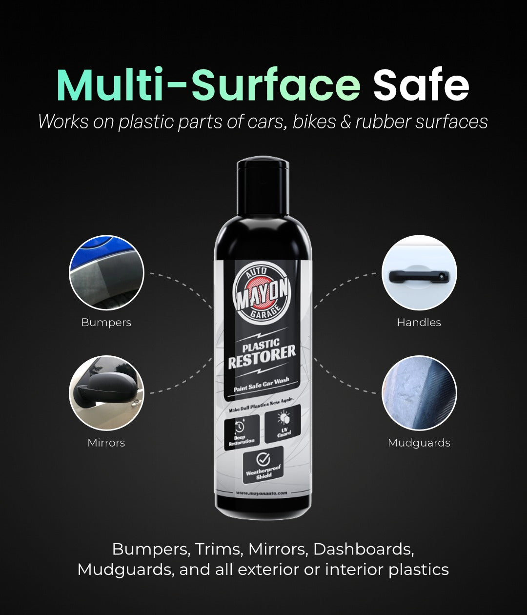 Best Plastic Restorer - Mayon Auto Garage